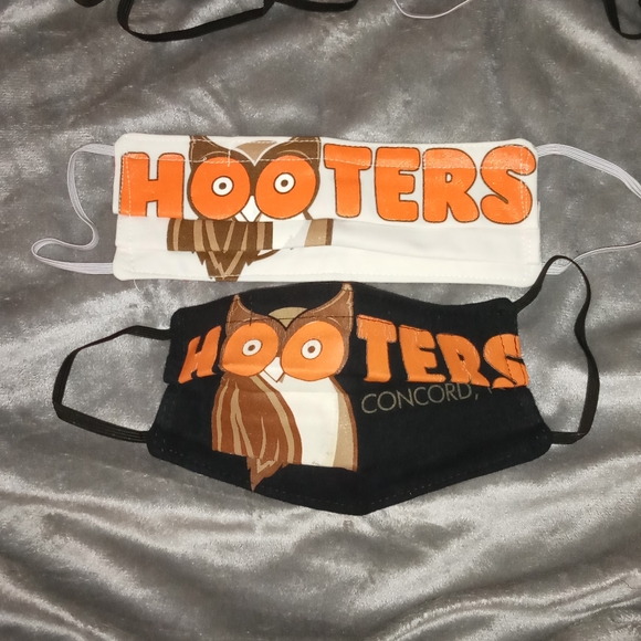 Hooters | Other | 2 Hooters Masks | Poshmark